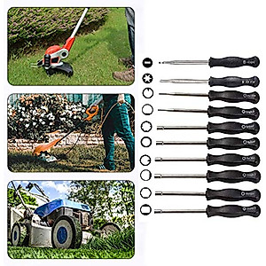 11 Pcs Carburetor Adjustment Tool Screwdriver Kit for Common 2 Cycle Carburator Adjusting Small Engine Carb Tune up Adjusting Tool,11 Carburetor Adjustment Tools+Bag by Lucky Seven