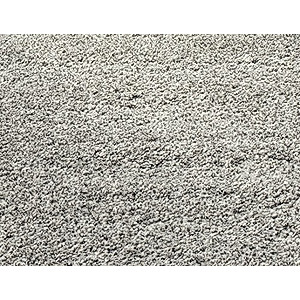 SAFAVIEH California Premium Shag Collection 8' x 10' Silver SG151 Non-Shedding Living Room Bedroom Dining Room Entryway Plush 2-inch Thick Area Rug