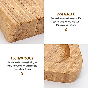 PRETYZOOM Wooden Appetizer Tray Christmas Tree Shaped Sushi Serving Tray Japanese Sashimi Plate Snack Dessert Candy Dish for Restaurant Home (11"x7.86")