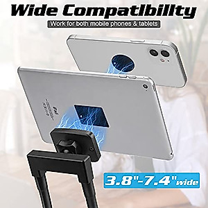 B-Land Magnetic Phone Holder, Gooseneck Bed Cell Phone Holders Universal Mobile Phone Stand Flexible Tablet Stand Holder Neck Phone Holder, Compatible of Phones & Tablets