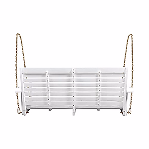 Christopher Knight Home Beata Outdoor Acacia Wood Porch Swing, White