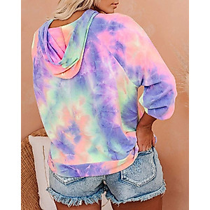 VISLILY Womens Plus Size Tops Pullover Sweatshirts Fall Sweaters ZQ 14W