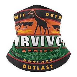 ontefedat Balaclava Headwear Neck Scarf Face Cover Mouth Mask Warmer Ski Mask Neck Gaiter for Outdoors