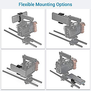 SmallRig Aluminum Power Bank Holder, Powerbank Mount Clamp for Portable Power Banks with Width Range from 53mm to 85mm - BUB2336
