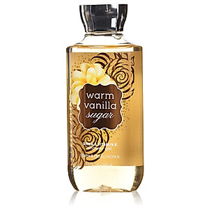 Bath and Body Works Warm Vanilla Sugar Signature Collection Shower Gel, 10 oz, new packaging