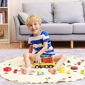 Acteb Burrito Tortilla Blanket Gifts for Kids Teens 60in, 300GSM Double Sided Print Novelty Soft Flannel Wrap Round Throw Blankets Home Decor Food Taco