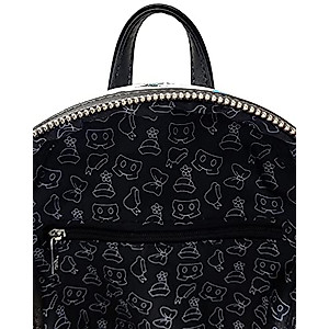 Loungefly Disney Mickey Minnie Mouse Donald Daisy Mini Backpack Handbag White