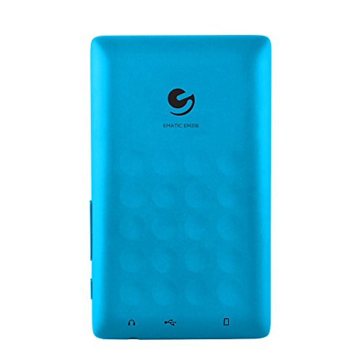 Ematic 8GB MP3 Video Player with FM Tuner, Voice Recorder, Bluetooth, 2.4-inch Touch Screen and SD Slot, Blue