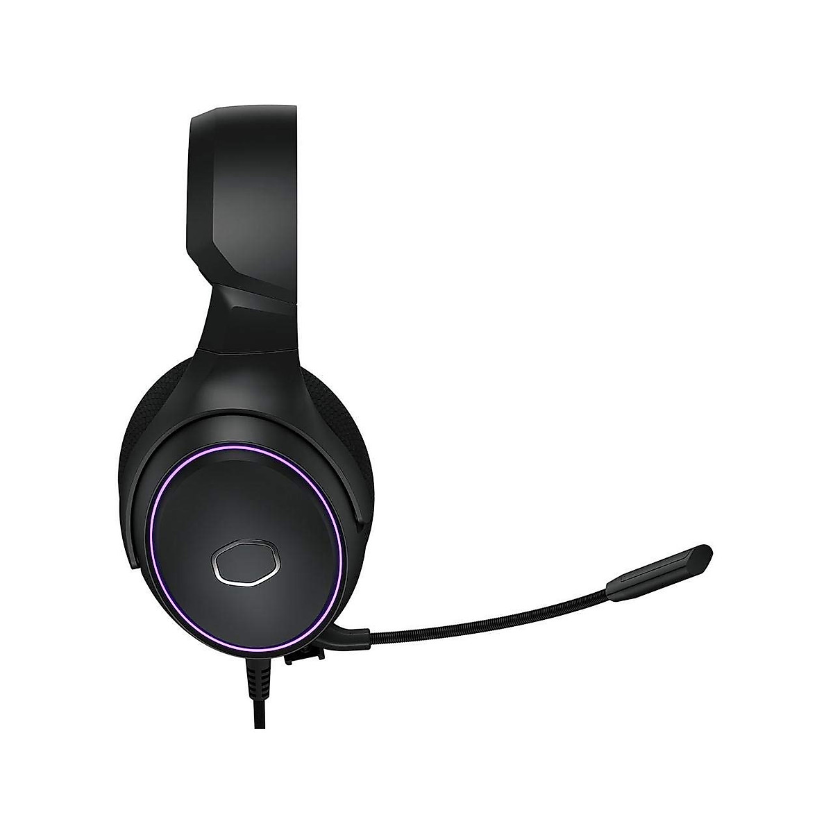 Cooler Master MH650 Gaming Headset with RGB Illumination, Virtual 7.1 Surround Sound, Durable Aluminum Frame, Detachable Omni-Directional Boom Mic, USB Connectivity (MH-650)