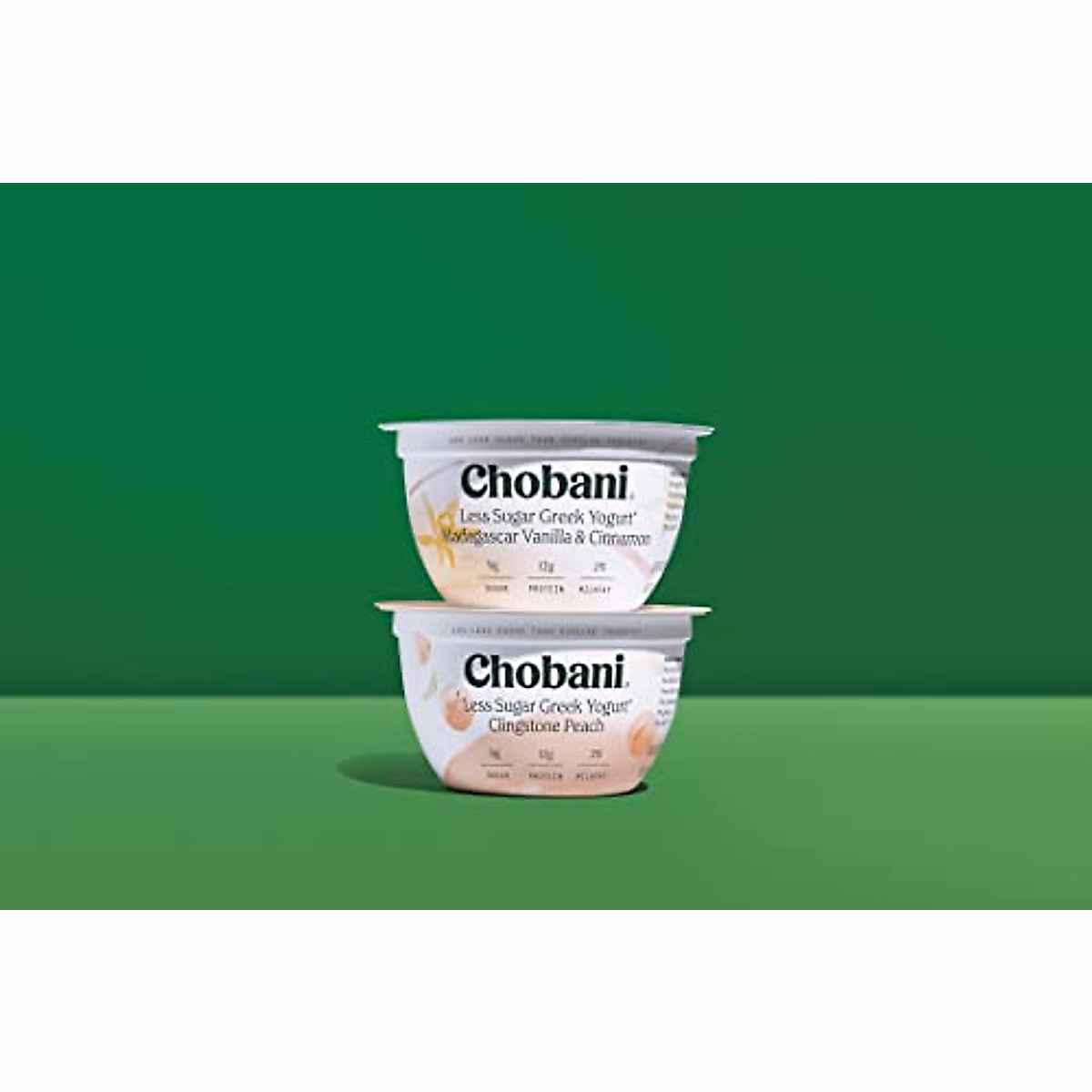 Chobani® Less Sugar Low-Fat Greek Yogurt Clingstone Peach 5.3oz