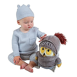 Manhattan Toy Knight Owl 10 Inch Officially Licensed Plush Stuffed Animal