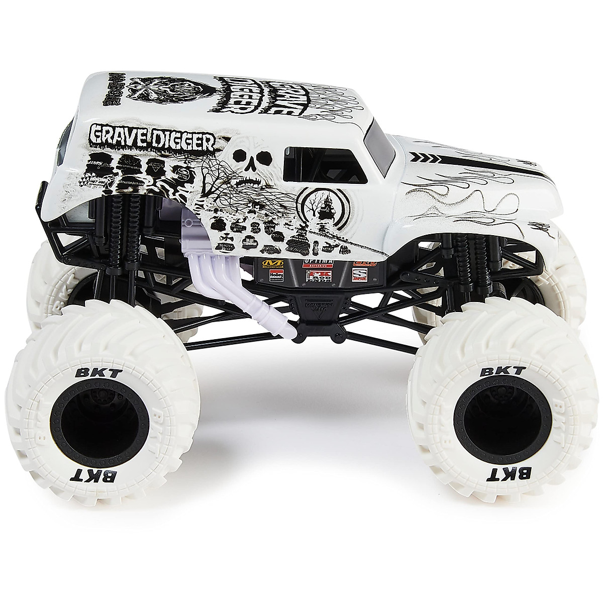 Monster Jam, Official Grave Digger Monster Truck, Collector Die-Cast Vehicle, 1:24 Scale