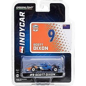 Dallara IndyCar #9 Scott Dixon PNC Bank Chip Ganassi Racing NTT IndyCar Series (2023) 1/64 Diecast Model Car by Greenlight 11568