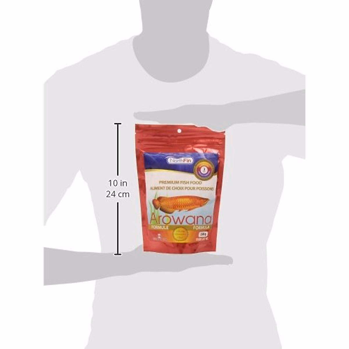 Northfin Food Arowana Formula Sticks 250 Gram Package