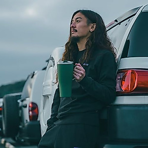 Blue Mate Toddy Vacuum Insulated Tumbler with Lid, Aqua, Stainless Steel Vacuum Insulated Construction Keeps Cold and Hot for Long Times, 2-Stage Locking Lid That Will Not Spill Over, Fits In Car Cup