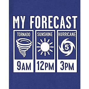 The Children's Place baby boys and Toddler Long Sleeve Graphic T- 2-pack T Shirt, Weather/Mess, 12-18 Months US