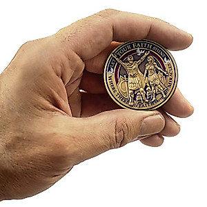 Faith (Armor of God) Challenge Coin · Faith in God Challenge Coin