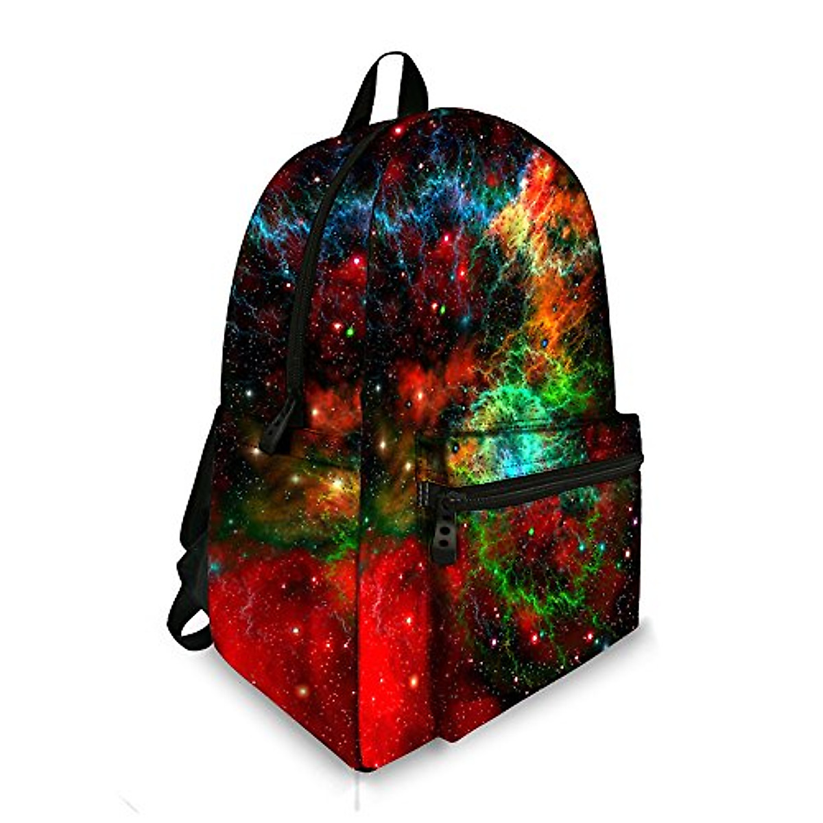 JeremySport TrendyMax Galaxy Pattern Grade Backpack for Elementary Kids 15.5 inch