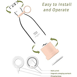 Personal Size Blender, Portable Mini Blender for Fresh Juice, Smoothies, Shakes with Battery Powered USB Blender (Pink)