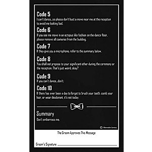 Wannabe Genius Groomsmen Gifts - The Man Card - Groomsmen Proposal or Groomsman Gifts for Wedding Day (6-Pack)