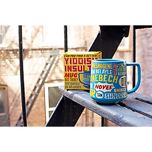 Yiddish Insults Mug - Nudnik to Tipish and More