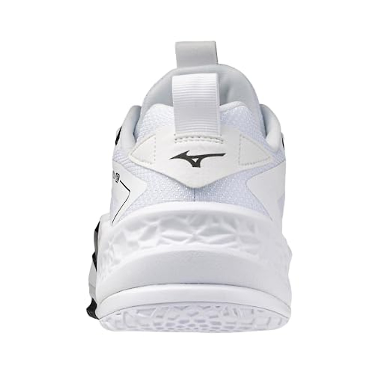 Mizuno Wave Stealth Neo 2 Unisex Volleyball Shoe, White/Black, 7.5 US Men