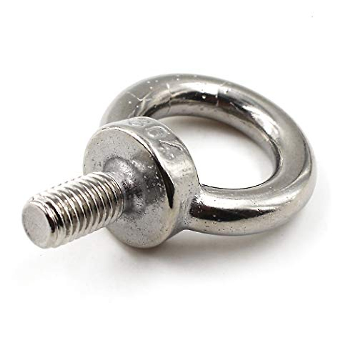 M3 Ring Shape Lifting Threaded Eye Bolt 304 Stainless Steel for Eye Nut Fastener-30 Pack