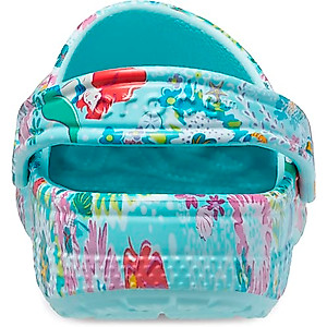 Crocs Unisex Classic Disney x Vera Bradley Little Mermaid Clogs, Pure Water, Numeric_8 US Men
