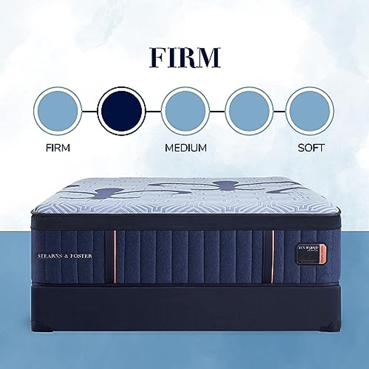 Stearns & Foster Lux Hybrid Firm Mattress, Queen