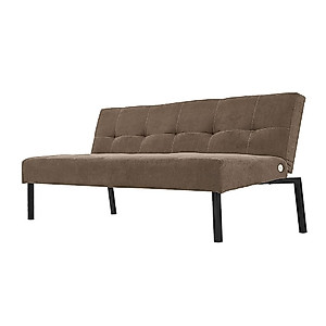 Panana Convertible Sofa Bed Modern Folding Recliner Futon Sofa for Small Living Room, Brown