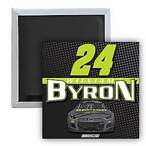 Nascar #24 William Byron 2.5 x 2.5-Inch Fridge Magnet New for 2022