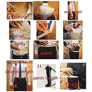 Men's Slim Fit 3 Piece Suit One Button Business Wedding Prom Suits Blazer Tux Vest & Trousers Royal Blue 6XL