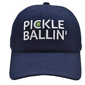 Twerp Pickleball Hat - Pickleball Gifts - Pickleball Accessories - Pickle Ball Hats for Men and Women Navy