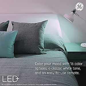 GE LED+ Color Changing LED Light Strip with Remote, Music Syncing Strip Light, 32 Foot