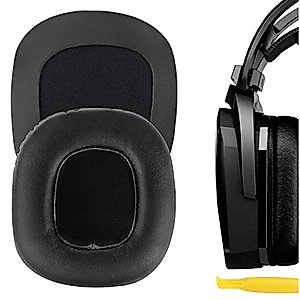 Geekria QuickFit Replacement Ear Pads for Razer Tiamat 2.2, Tiamat 7.1 Headphones Ear Cushions, Headset Earpads, Ear Cups Cover Repair Parts Not Fit Tiamat 7.1 v2