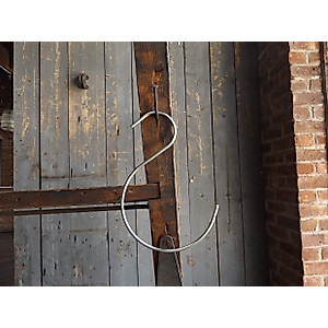 NAHANCO SHKLGBC Jeans Hooks - 7" Satin Chrome - 12 Count