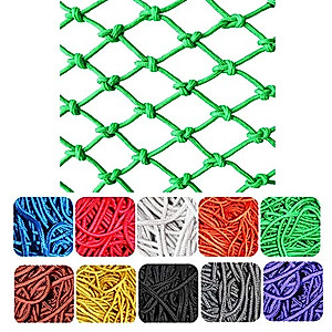 Child Pet Cat Safety Anti-Fall Net Multi-Purpose, Green Anti-fall Net, Outdoor Children's Baby Balcony Stair Safety Protective Net, Car Cargo Construction Site Garden Fence Protection Net, Anti-bird N