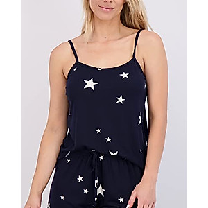 3 Pack: Womens Cami PJ Top and Shorts Pajama Sets Short Pajamas Women PJs Sleepwear Sexy Two Piece Lingerie Lounge Plaid Silk Tank Cute Matching Soft Satin Night Wear Womans Loungewear - Set 3, M