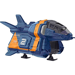 Mattel Disney and Pixar Lightyear Toys, Gama Fusion Small Scale Armadillo Vehicle with 3 Figures, Lights, Sounds and Claw Arm