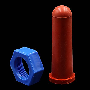 Calf Milk Feeder Bottle with Nipple Sheep Lamb Bottle Holder 1 Quart Screw Set Milking Feeding Replacement