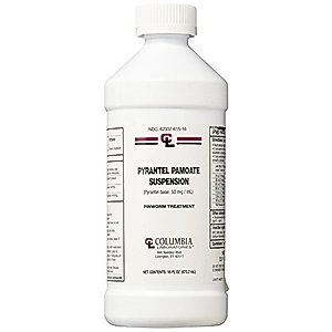 Pyrantel Pamoate Suspension 50 Mg 16 Oz Bottle by Generic