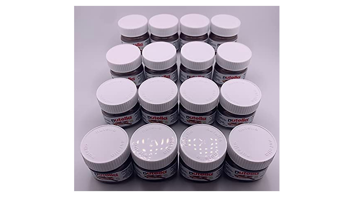 Mini Nutella Jars 16-Pack - Perfect for On-the-Go Snacking