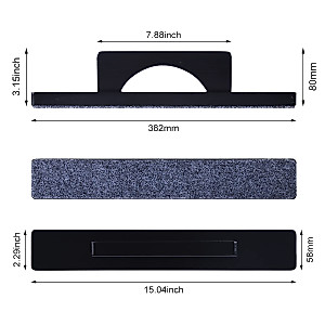 Shuffleboard Brush Shuffleboard Sweep（Black