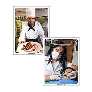Super Duper Publications | Webber® Occupations Careers Photo Flash Card Deck 2nd Edition | Educational Learning Resource for Children