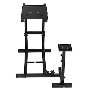 VEVOR Racing Simulator Cockpit Height Adjustable Racing Wheel Stand with fit for Logitech G25, G27, G29, G920 Racing Wheel and Pedals Not Included