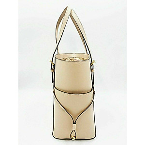 Michael Kors Textured Leather Tote- Oat