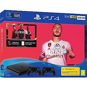 Fifa 20 500GB PS4 Bundle with Second DualShock 4 Controller (PS4)