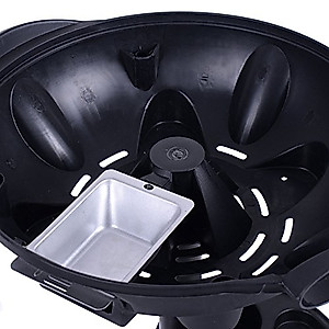 New Electric BBQ Grill 1350W Non-stick 4 Temperature Setting Outdoor Garden Camping