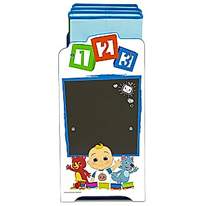 Delta Children Design & Store 6 Bin Toy Storage Organizer - Greenguard Gold Certified, CoComelon