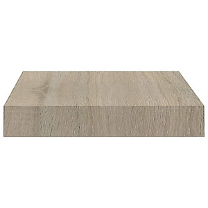 BaraSh Wall Shelf Oak 9.1"x9.3"x1.5" MDF Shelves Wall Decor Living Room Shelving Wall Mounted Shelves for Wall